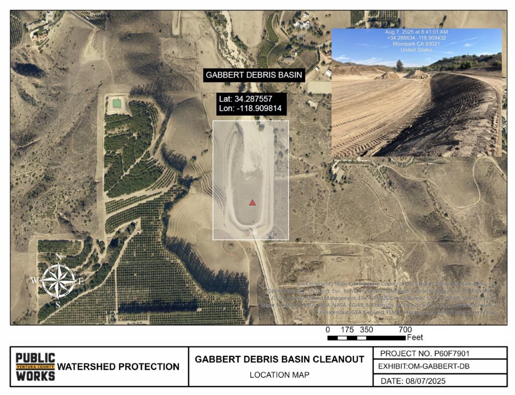 Gabbert Debris Basin - Ventura County Public Works Agency