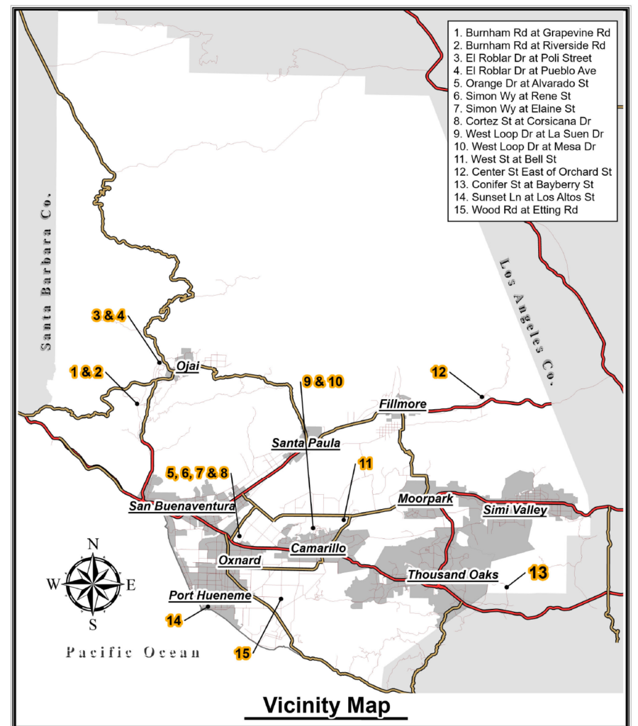 PEDESTRIAN CROSSING ENHANCEMENTS (COUNTYWIDE) - Ventura County Public ...